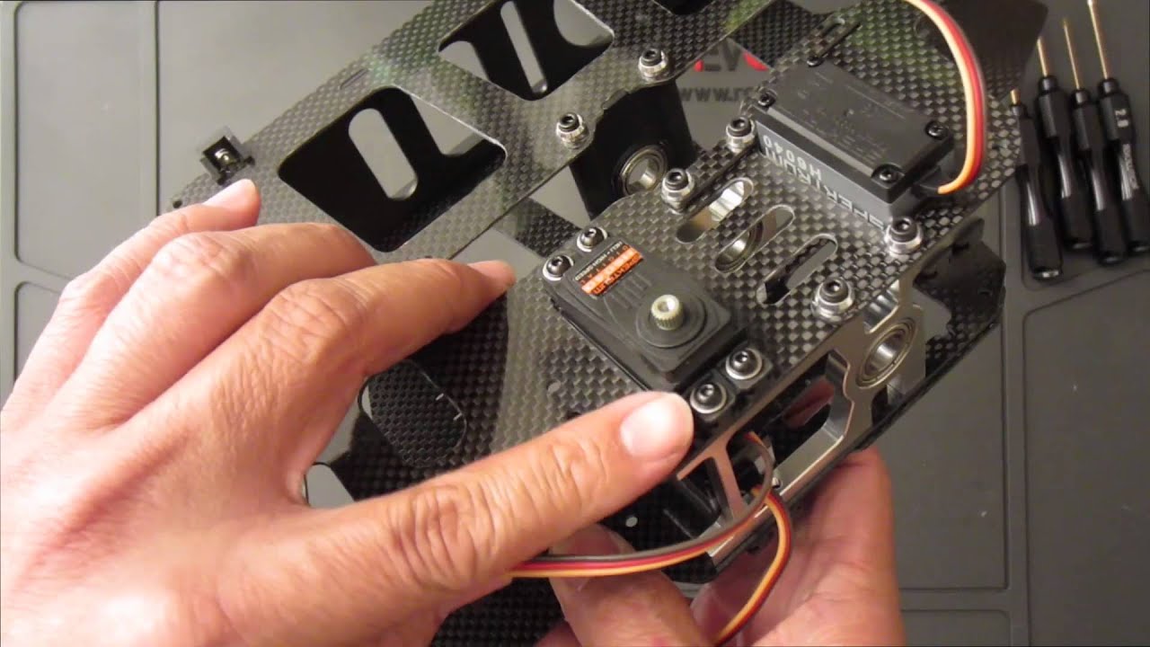 Blade 550x Frame assembly - YouTube