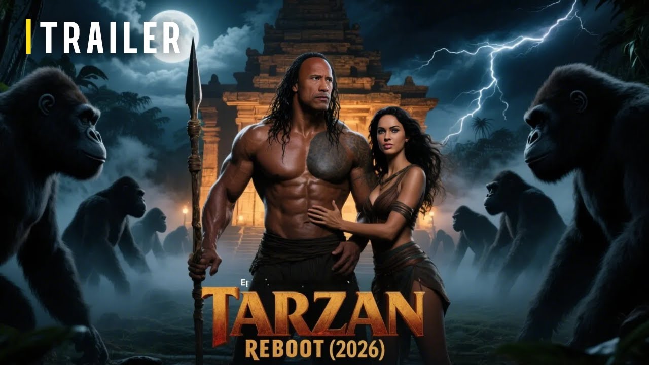 Tarzan Reboot (2026) – First Trailer | Dwayne Johnson, Megan Fox ...