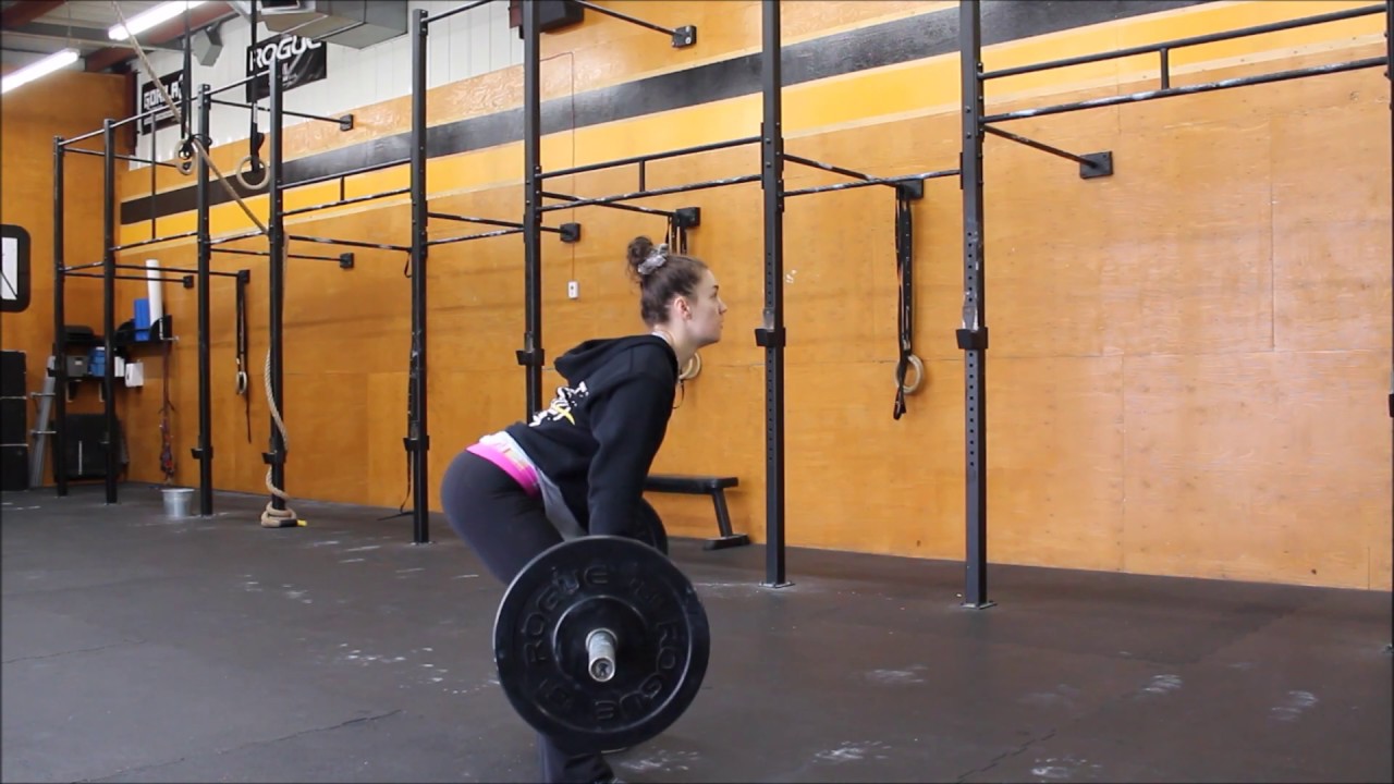 Weightlifting Complex: Power Clean + Hang Power Clean - YouTube