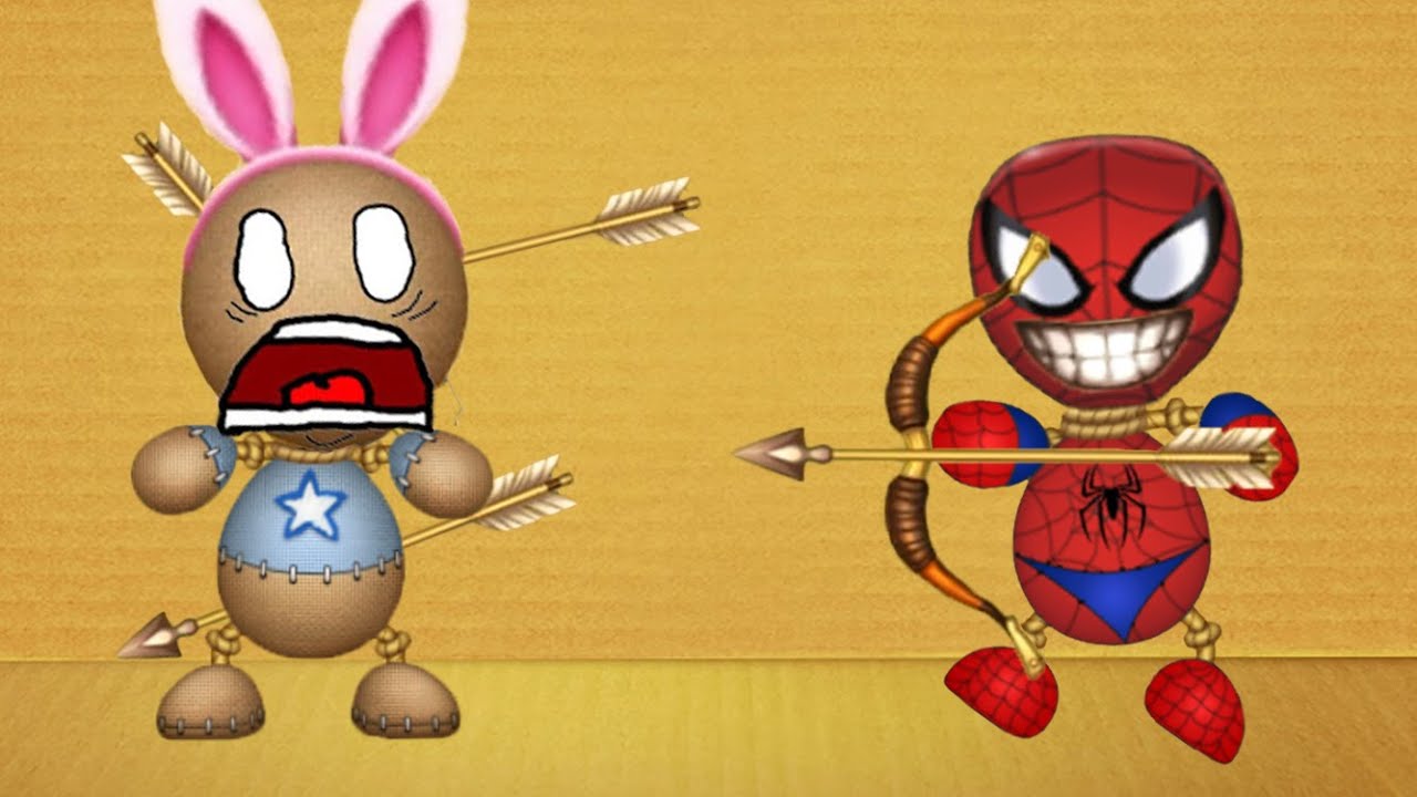 The Longbow VS Spider Buddy - Kick The Buddy - YouTube