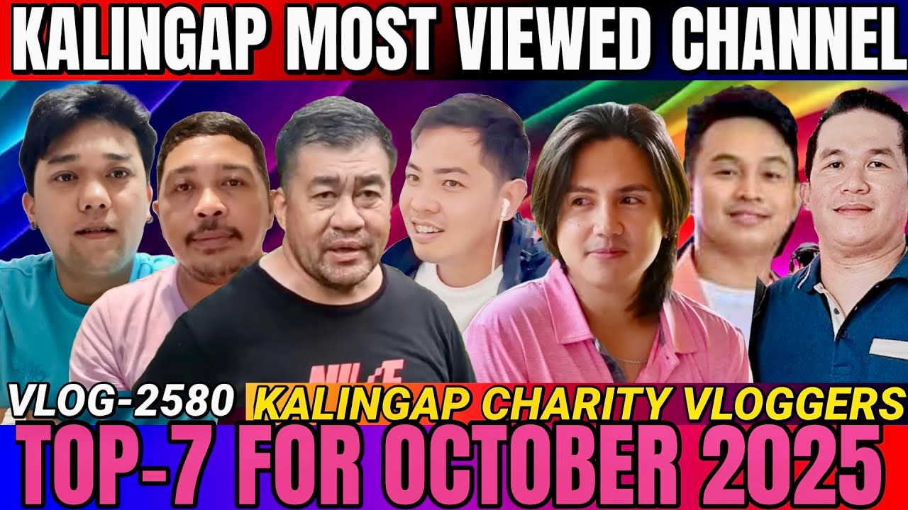 TOP-7 KALINGAP MOST VIEWED CHANNEL & CHARITY VLOGGERS | FOR OCTOBER ...
