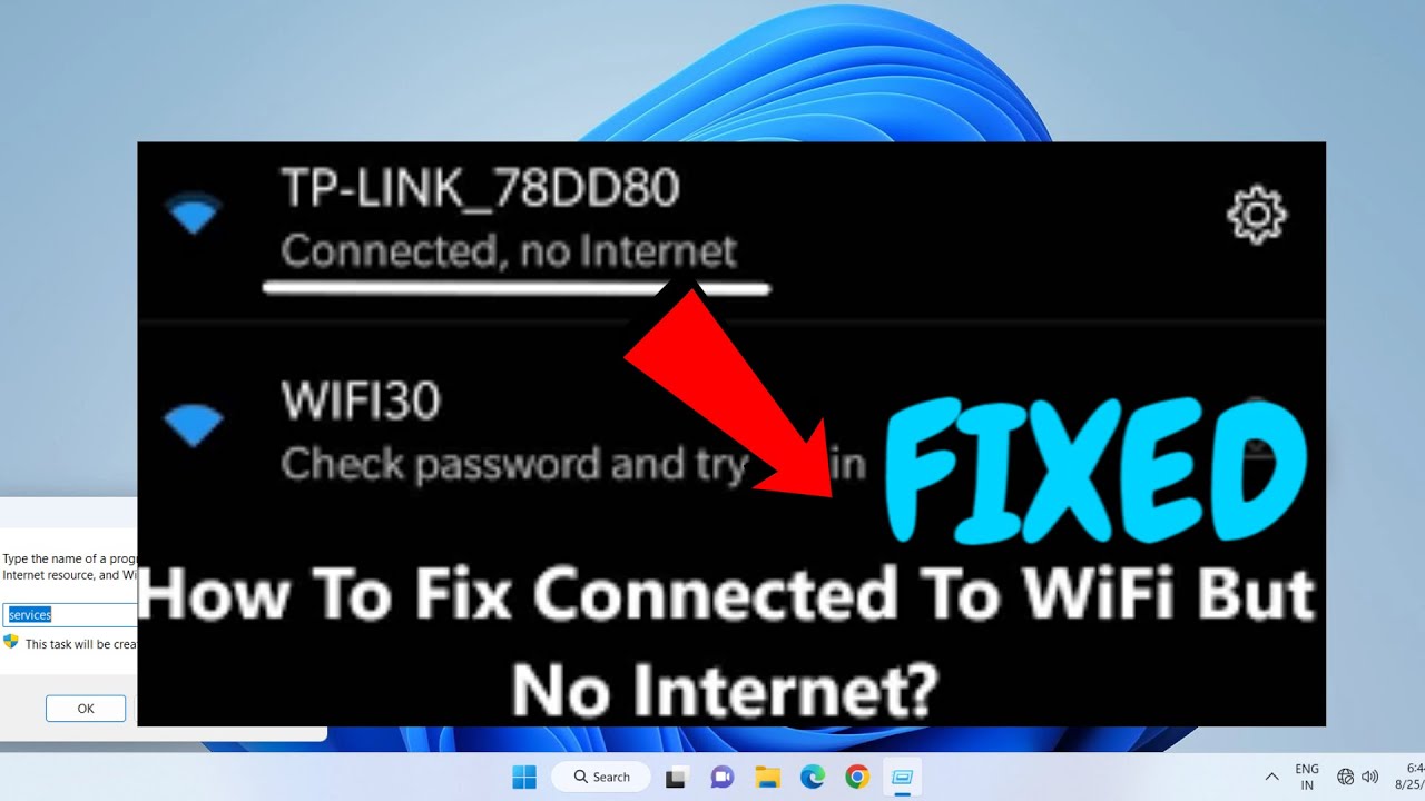 Fix WI-FI Connected But No Internet |FIXED| 2023 - YouTube