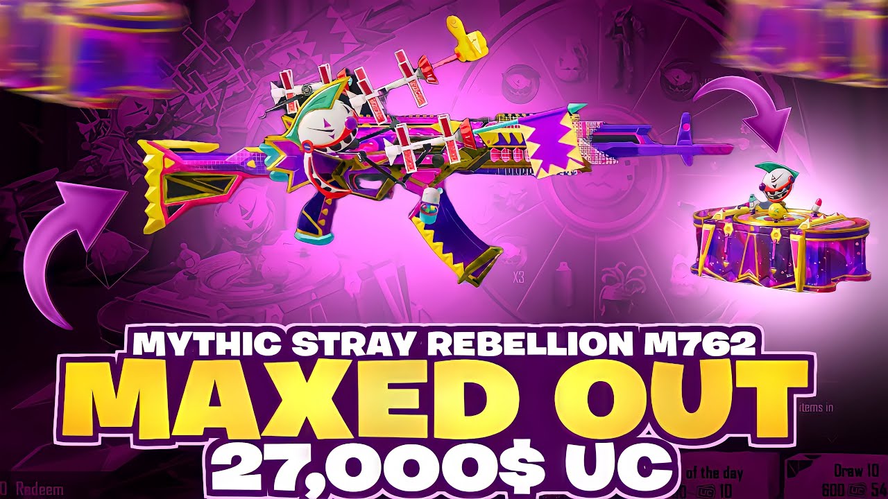 M762 New Skin Crate Opening Mythic Stray Rebellion M762 Maxing out ...