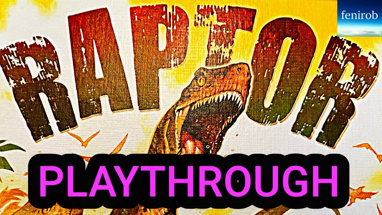 Raptor Board Game | Playthrough - YouTube