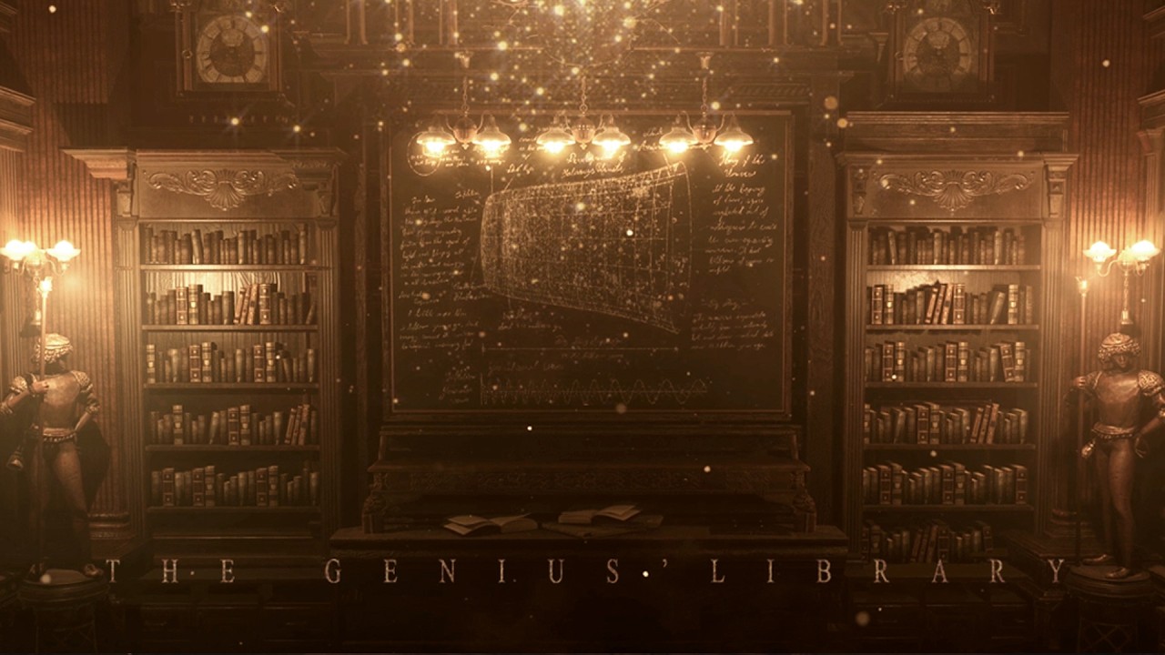 📡 The Genius' Library I Immersive Experience 4k - YouTube