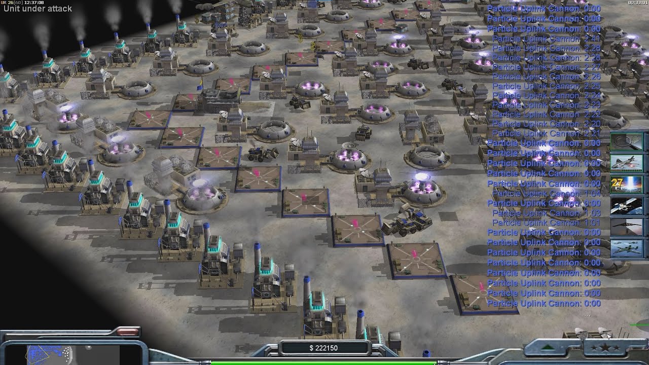 USA Super Weapon - Command & Conquer Generals Zero Hour - 1 vs 6 HARD ...