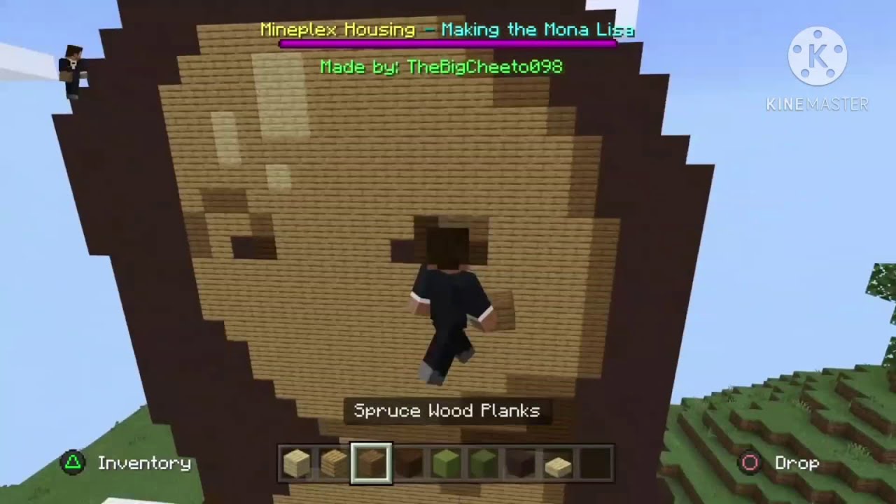 Making the Mona Lisa in Minecraft! - YouTube