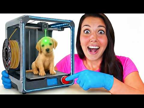 CHI CREA CON LA STAMPANTE 3D L’OGGETTO PIÙ BELLO VINCE contro il Dottor Timoti! 👩‍🔬