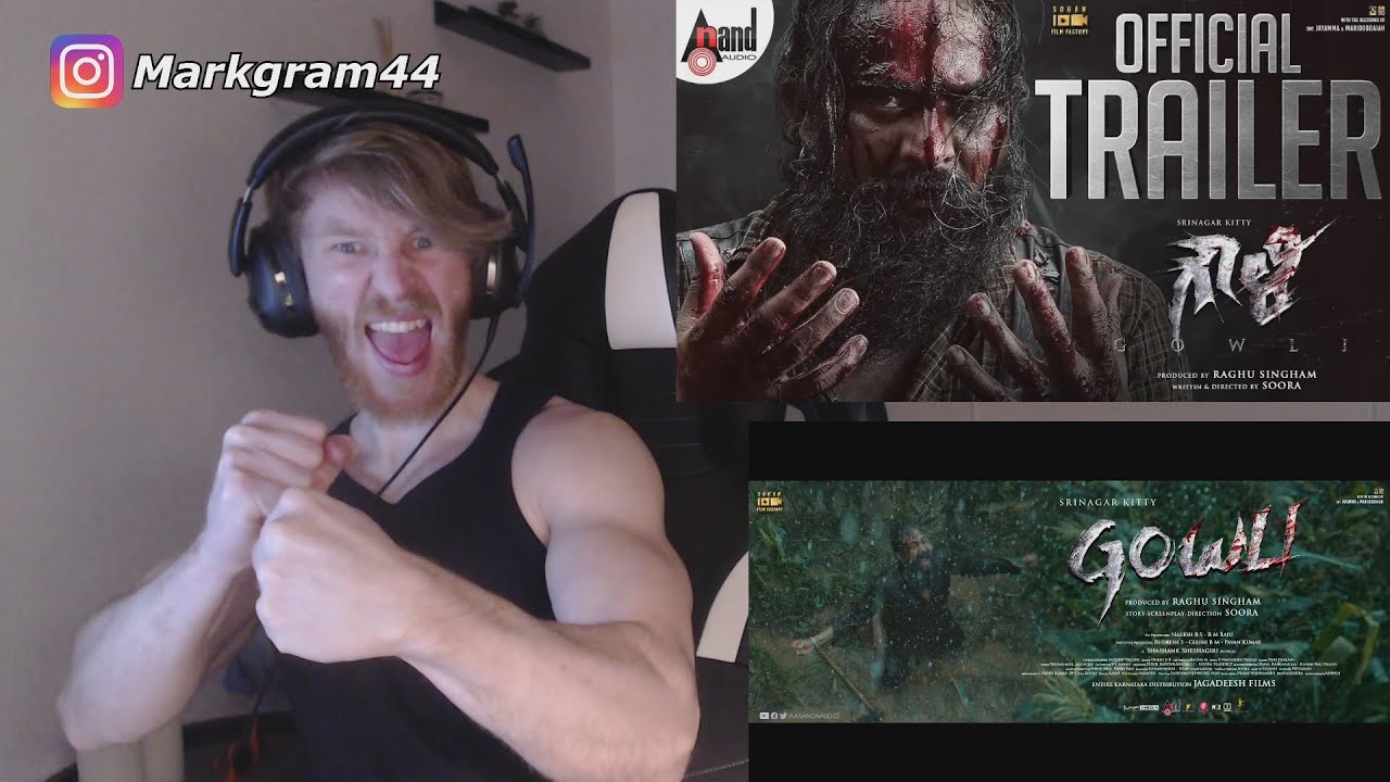 Gowli Official 4K Trailer | Srinagar Kitty (REACTION By Foreigner ...