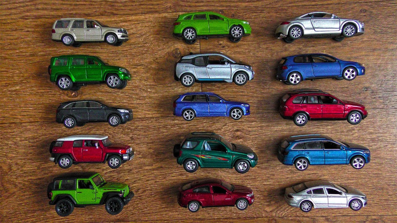 15 Units of Different Cars - YouTube
