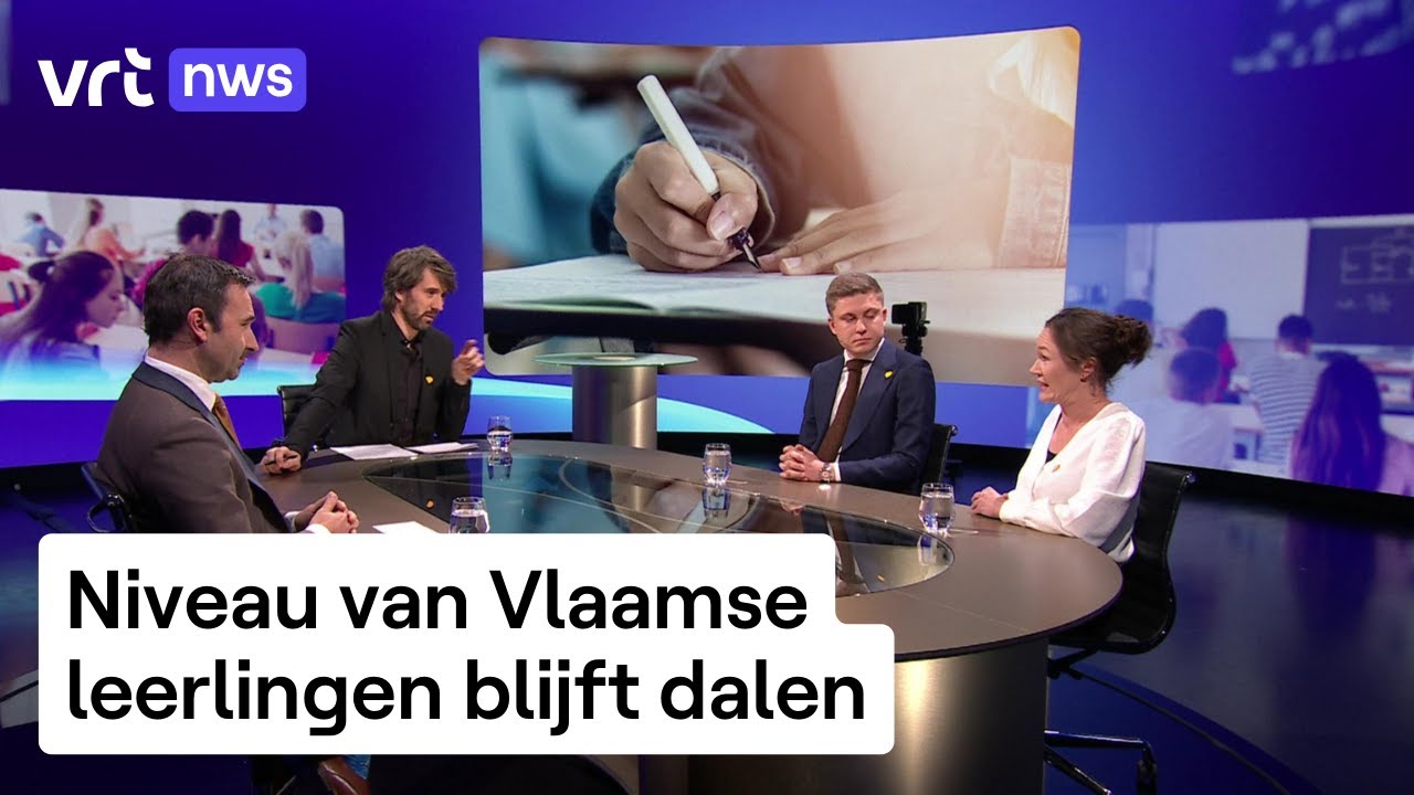 N-VA, Vooruit en Vlaams Belang in debat over onderwijs - YouTube