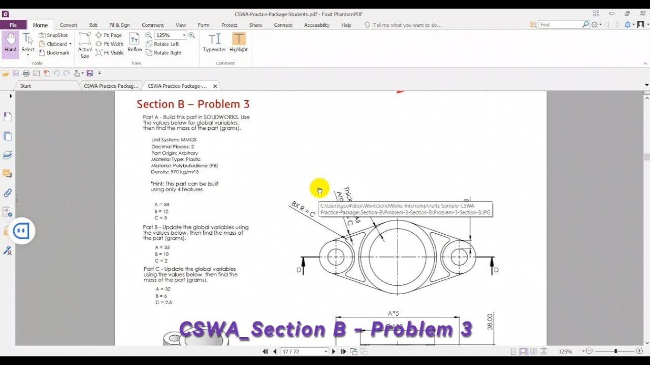 CSWA_Section B - Problem 3 - YouTube