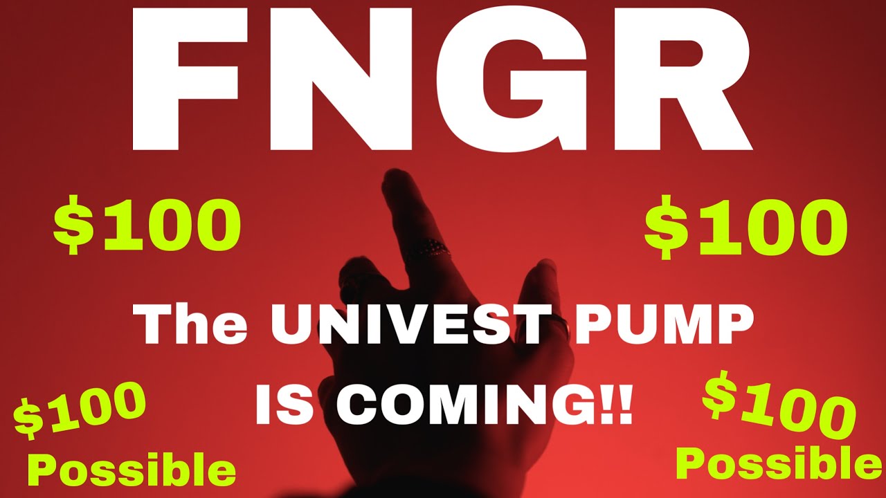 FNGR to $100 in 4 Weeks? FNGR STOCK UNIVEST PUMP - YouTube
