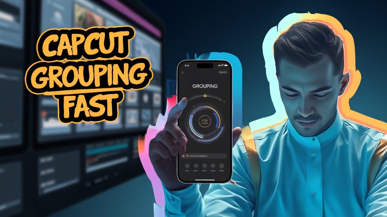 How to Group in CapCut Mobile - YouTube
