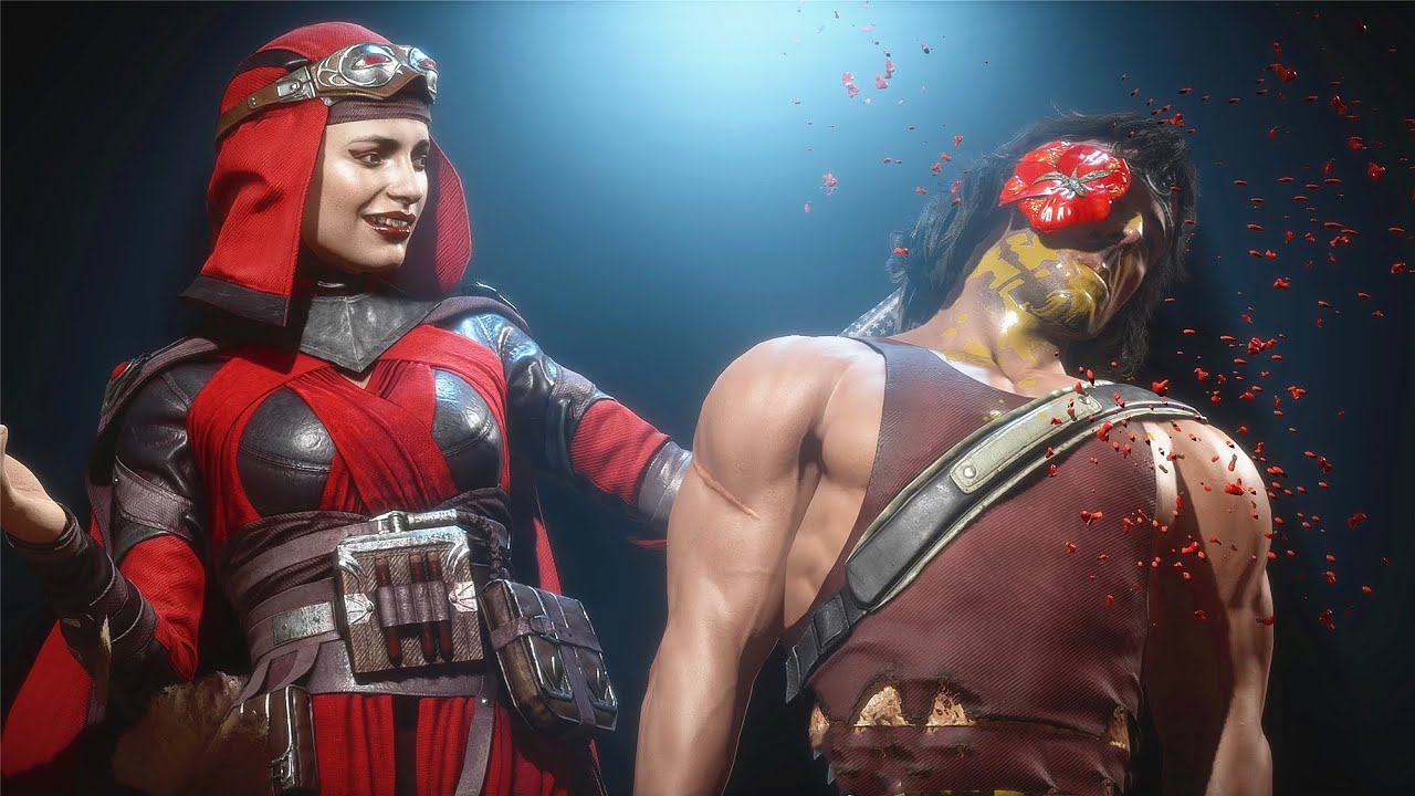 Mortal Kombat 11 - Skarlet Performs All Fatalities - YouTube