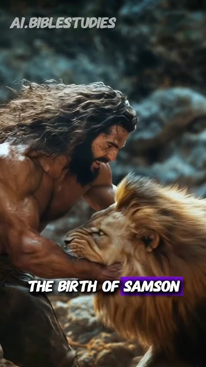 The Miraculous Birth of Samson - A Divine Prophecy (Judges 13 Bible Story) #shorts #history # ...