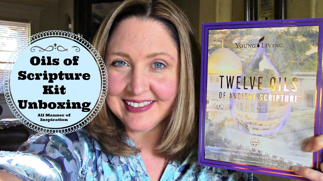 Oils of Ancient Scripture Kit Unboxing - Young Living - YouTube