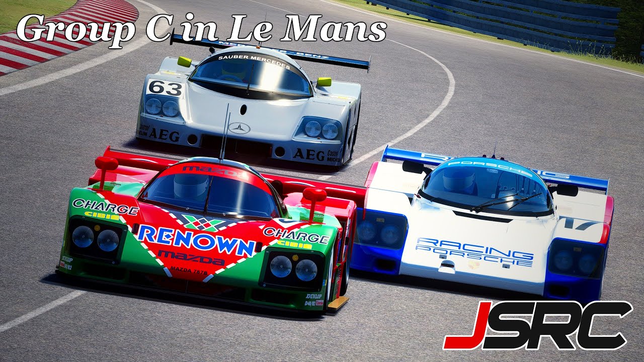 JSRC Group C in Le Mans | 2024/5/19 【Assetto Corsa】 - YouTube