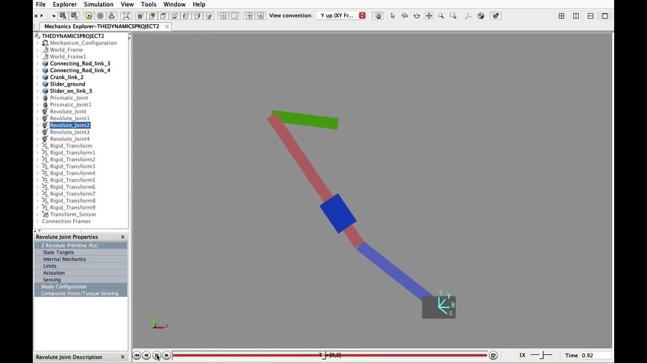5 Bar Mechanism Multibody SimScape - YouTube