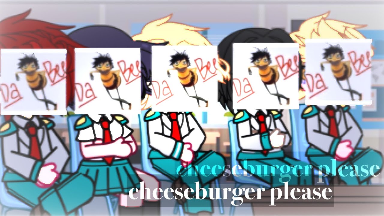[MHA SKIT] Cheeseburger Please! || Enji, Midnight, Toshinori, Aizawa ...
