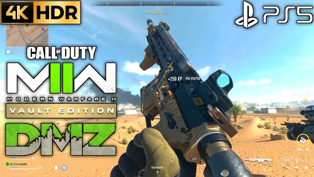 DMZ MODERN WARFARE 2 PS5 Demolitions Gameplay 4K HDR 60FPS | PS5 DMZ ...