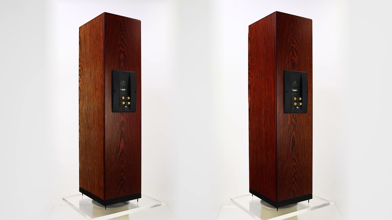 KEF Reference Series Model Three - Rosewood - YouTube