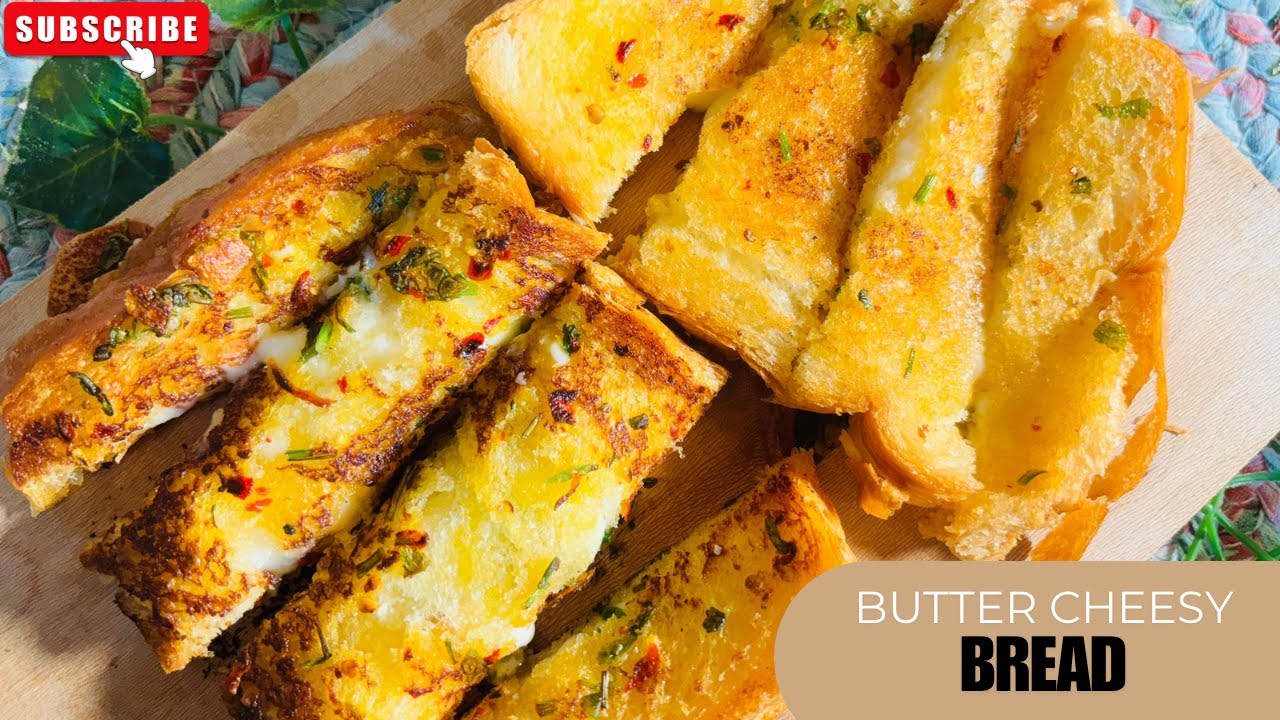 BUTTER CHEESE BREAD | EASY & DELICIOUS HOMEMADE RECIPE - YouTube