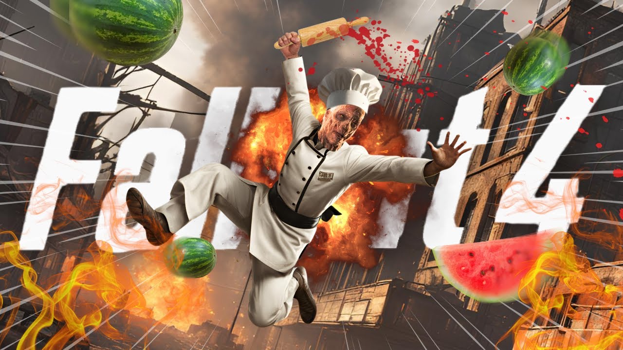 Fallout 4 BUT I'm The WORLD'S DEADLIEST CHEF! - YouTube