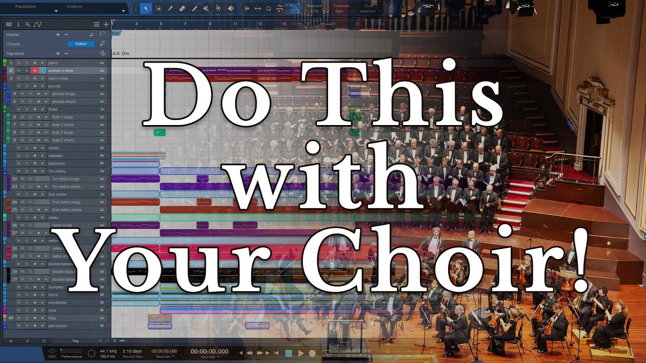 Cinematic Choral Sound - How to Blend a Choir with an Orchestra - YouTube
