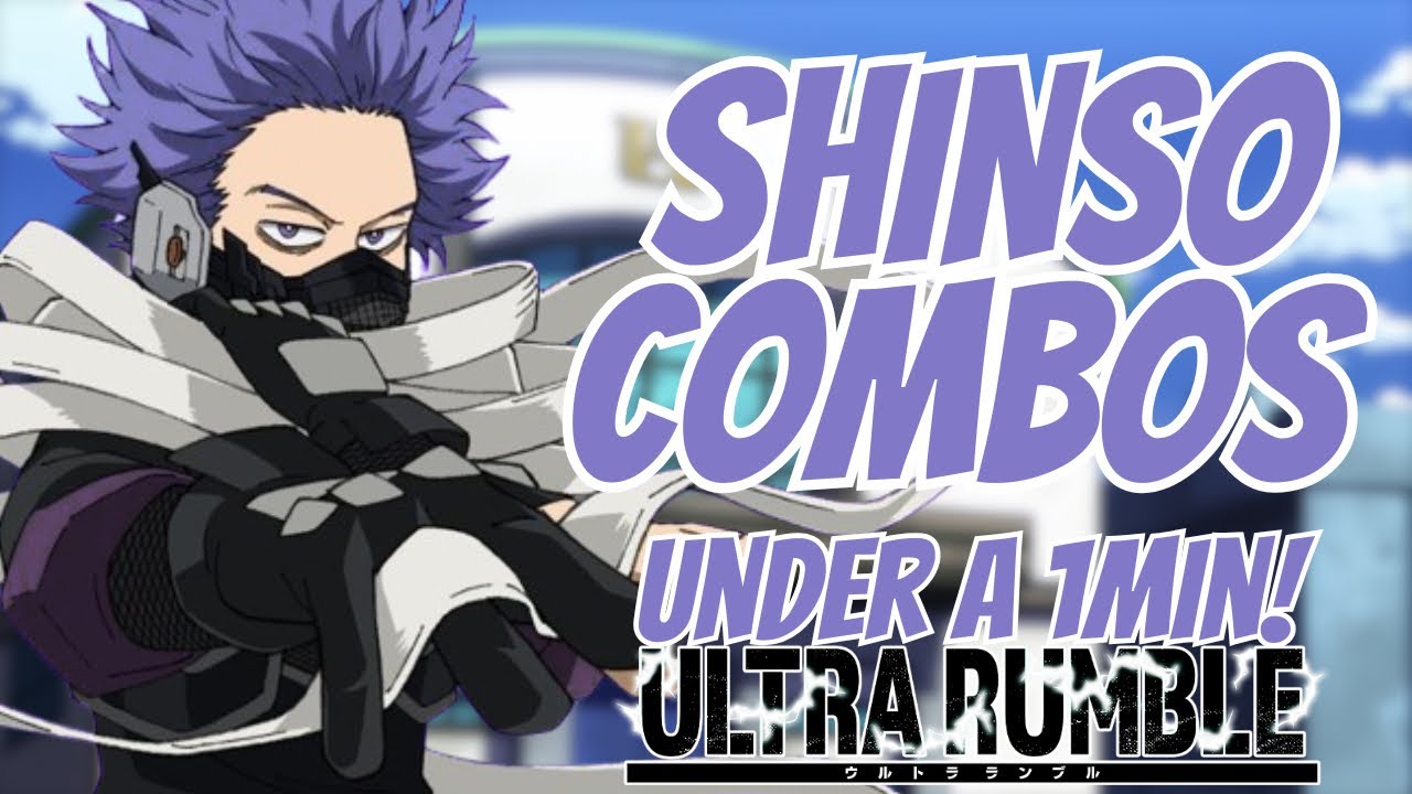 SHINSO COMBOS UNDER A MINUTE ! | MY HERO ULTRA RUMBLE - YouTube