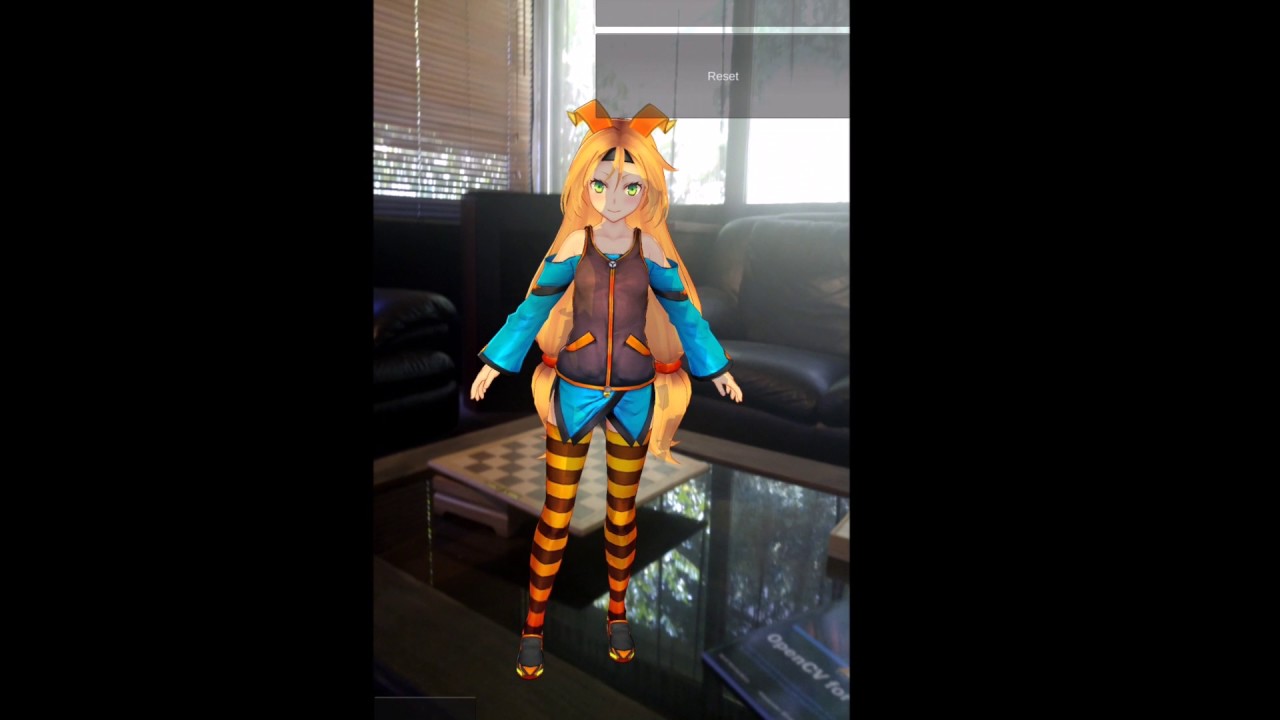 Markerless AR with SLAM (Unity) Android Build. - YouTube