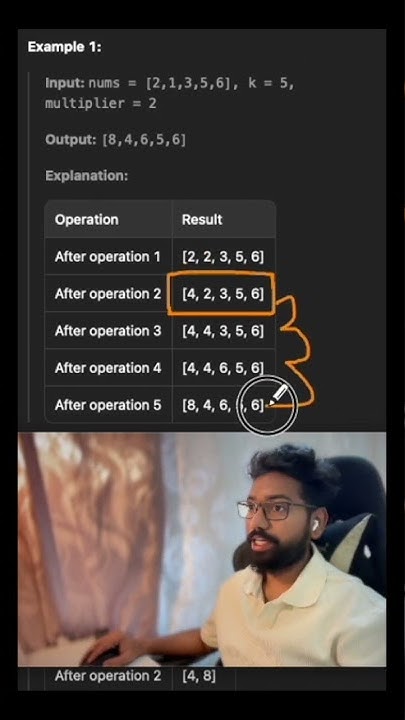 Leetcode 3264 Final Array State After K Multiplication Operations I Youtube 3133