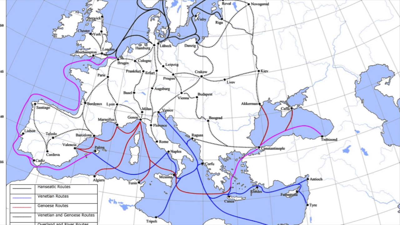 Transportation in the Middle Ages - YouTube