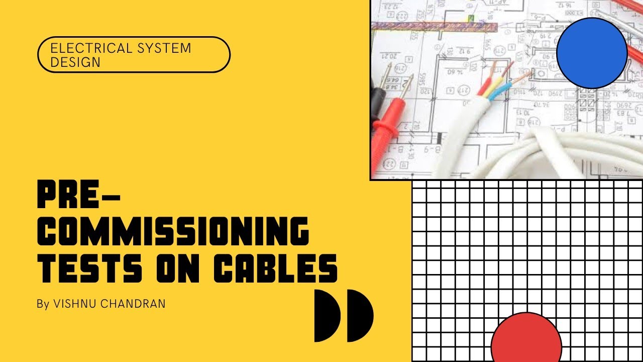 LECTURE 23:pre-commissioning tests on cables. - YouTube