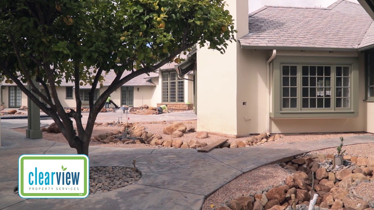 CLEARVIEW - Santa Barbara Landscaping Ojai Time Lapse - YouTube
