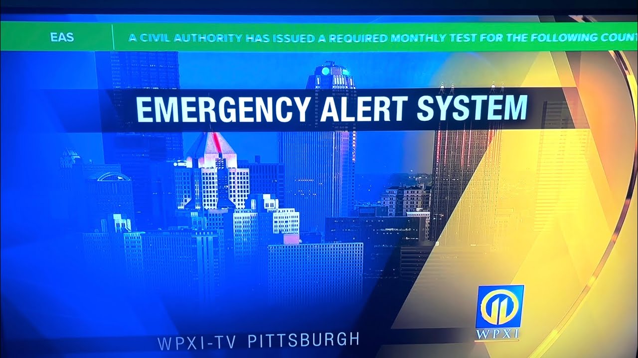 Pennsylvania Statewide Required Monthly EAS Test for July 2025 (7/17/25 ...