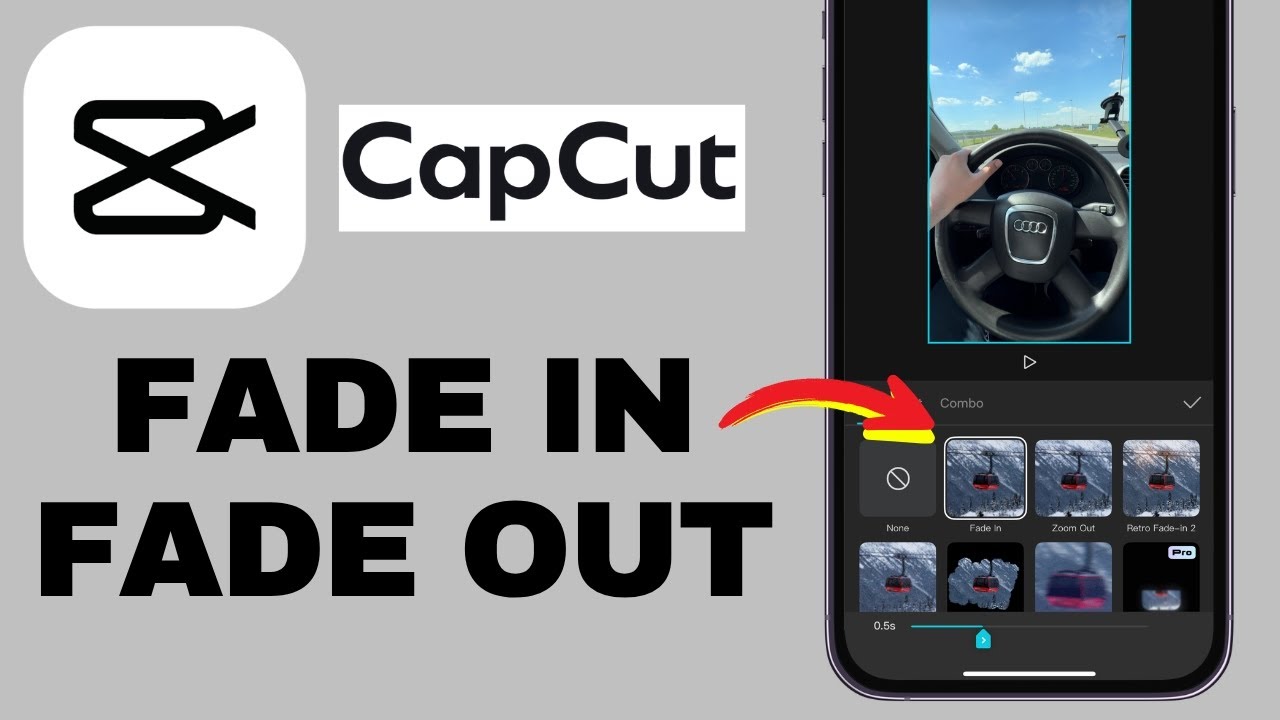 How to Fade In/Fade Out A Video in CapCut - iOS & Android - YouTube