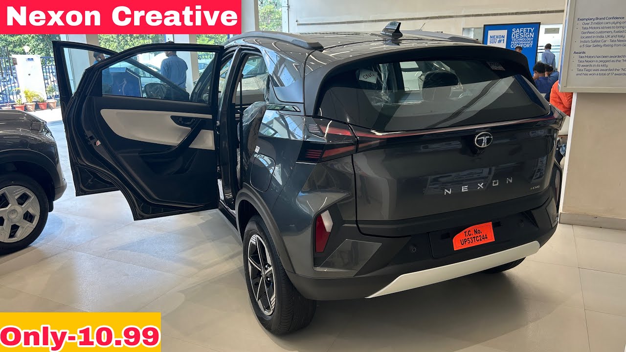 Tata Nexon Creative 2025 | Tata Nexon 2025, On Road Price, Features ...