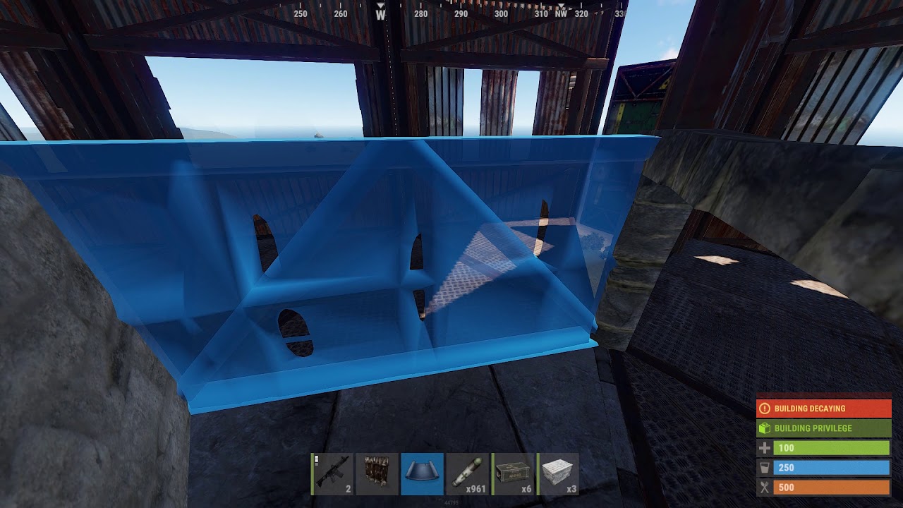 Rust base build layout for 8 man clan or larger - YouTube