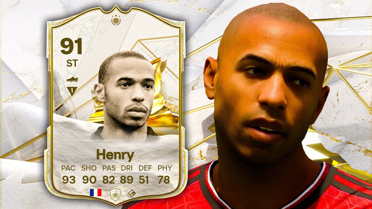 91 Icon Henry Player Review - EAFC24 - YouTube