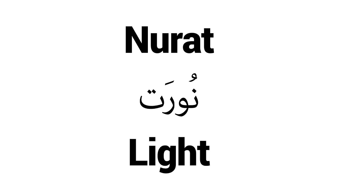 How to Pronounce Nurat! - Middle Eastern Names - YouTube