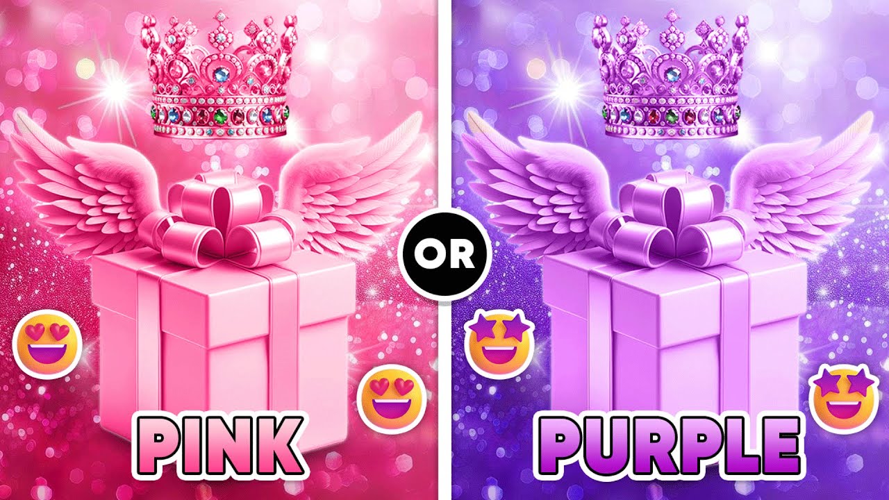 Choose Your Gift...! Pink or Purple 💗💜 Quiz Shiba - YouTube