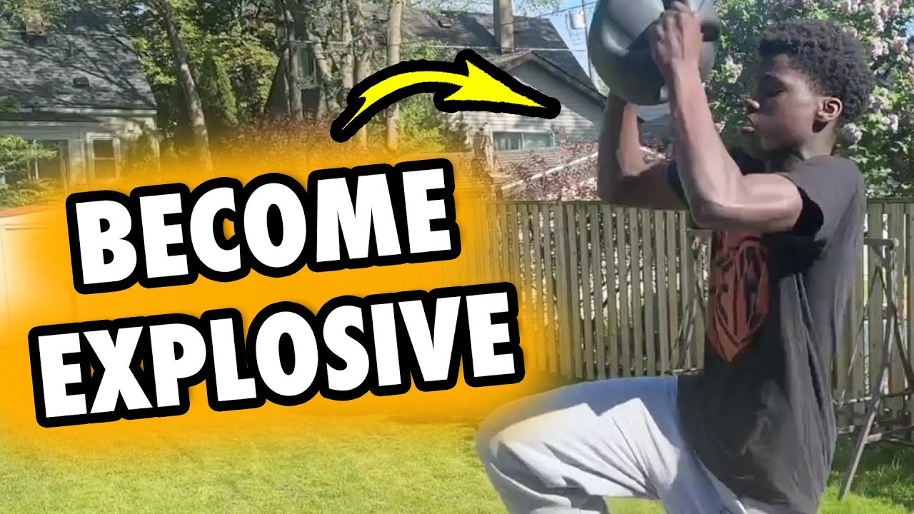 Explosive Vertical Jump Training For Basketball Players - YouTube