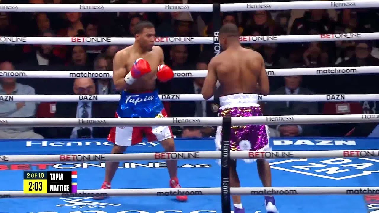 THOMAS MATTICE wins a thriller against previously undefeated CHRISTIAN ...