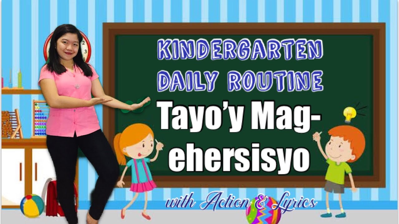 Tayo'y Mag- ehersisyo by: Tr. Cleo (Action & Lyrics) I Jhenny Rose ...