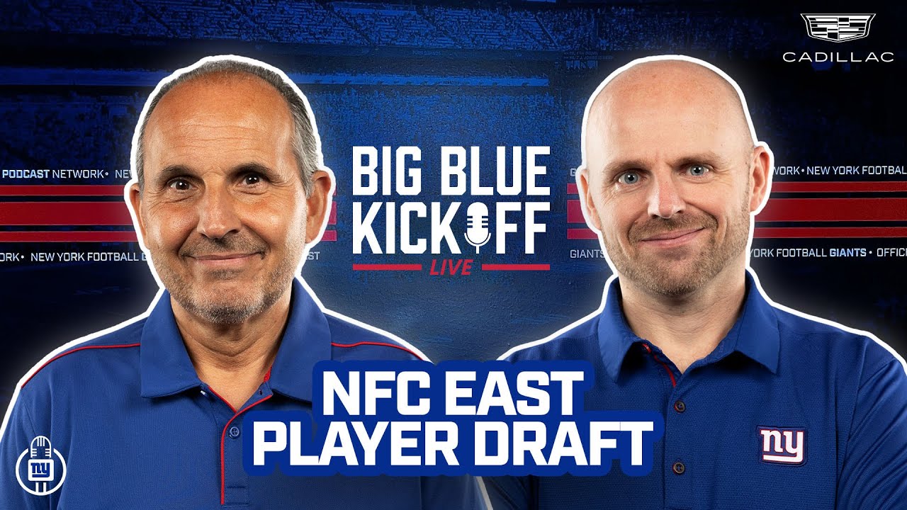 NFC East Player Draft | Big Blue Kickoff Live | New York Giants - YouTube