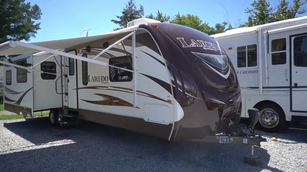 SOLD! 2013 Keystone Laredo 308RE Travel Trailer, 3 Slides, Rear Lounge ...