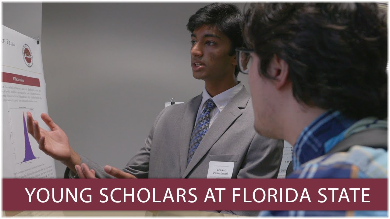 Florida State hosts Florida's best and brightest Young Scholars - YouTube