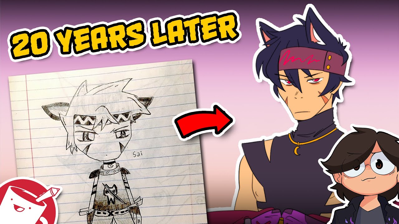 Pro Artists Redraw Their Old OCs - YouTube