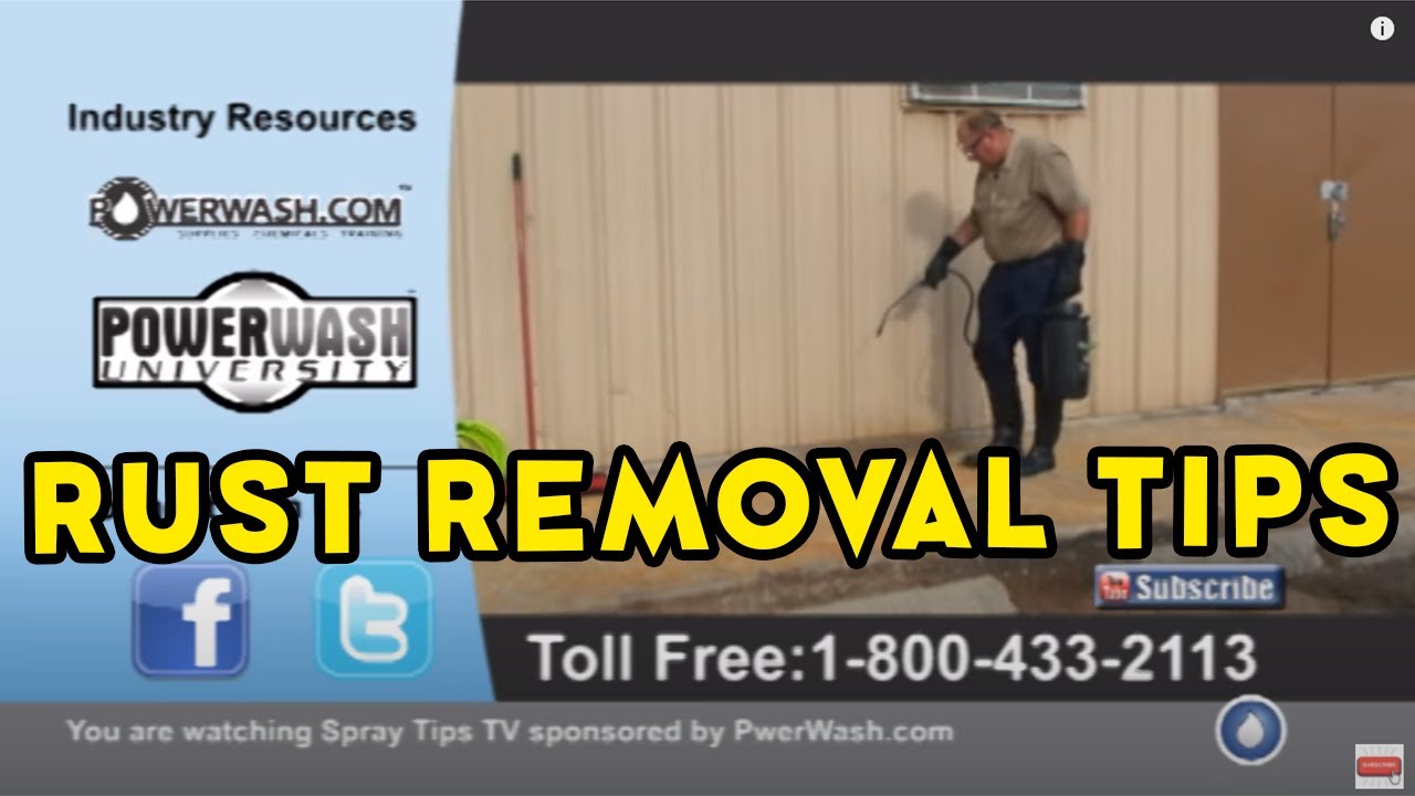Rust Removal with Oxalic Acid - Using Oxalic Acid to Remove Rust - YouTube